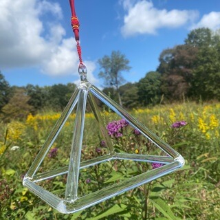 Crystal Singing Pyramid For Reaching Higher Consciousness | Tabitha Barbé