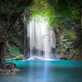 Cleansing Waterfall Meditation For Deep Healing | Caroline Bakker