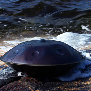 Handpan With Ocean Sounds | Adrian Amegashie