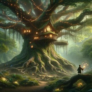 The Druid's Enchanted Tree House ~ A Magical Sleep Story | Jacob Evans